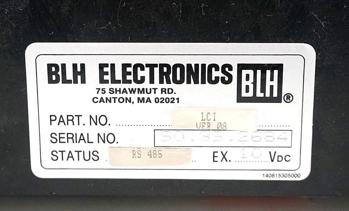 USED BLH ELECTRONICS LCI WEIGHT INDICATOR - SB Industrial Supply, Inc.