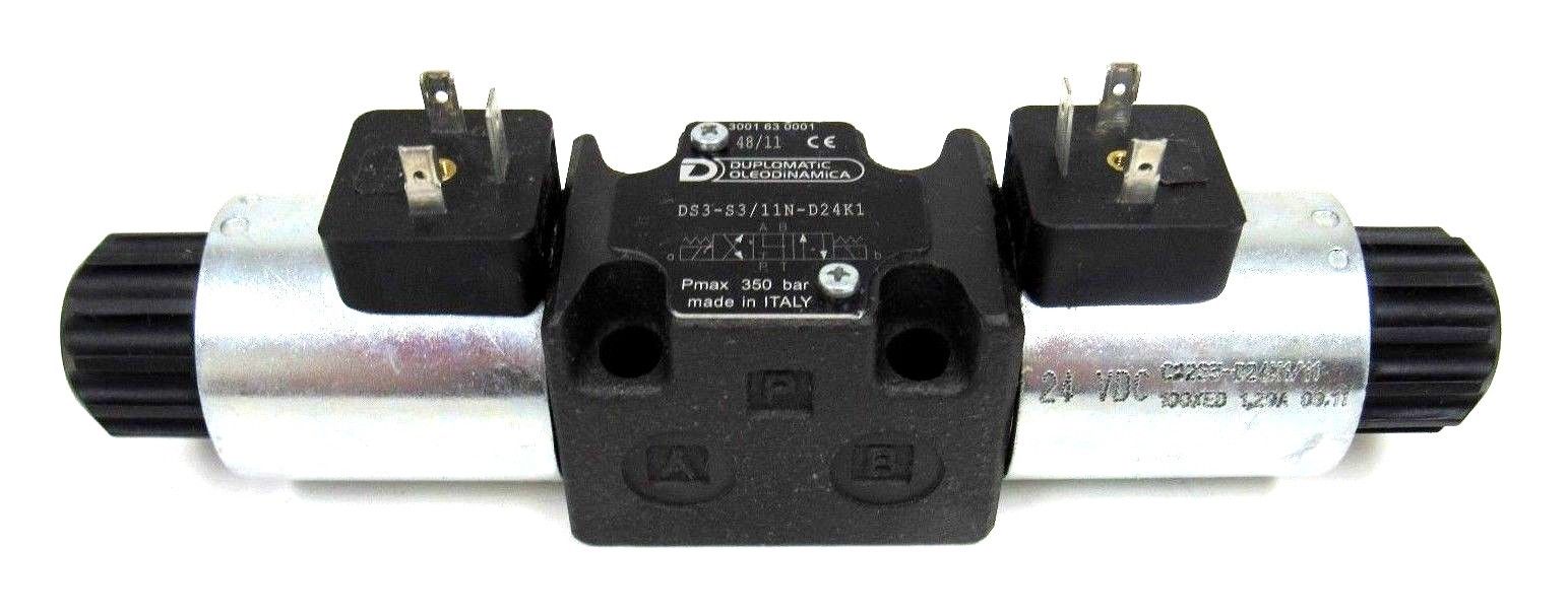 USED DUPLOMATIC DS3-S3/11N-D24K1 VALVE DS3S311ND24K1 - SB Industrial ...