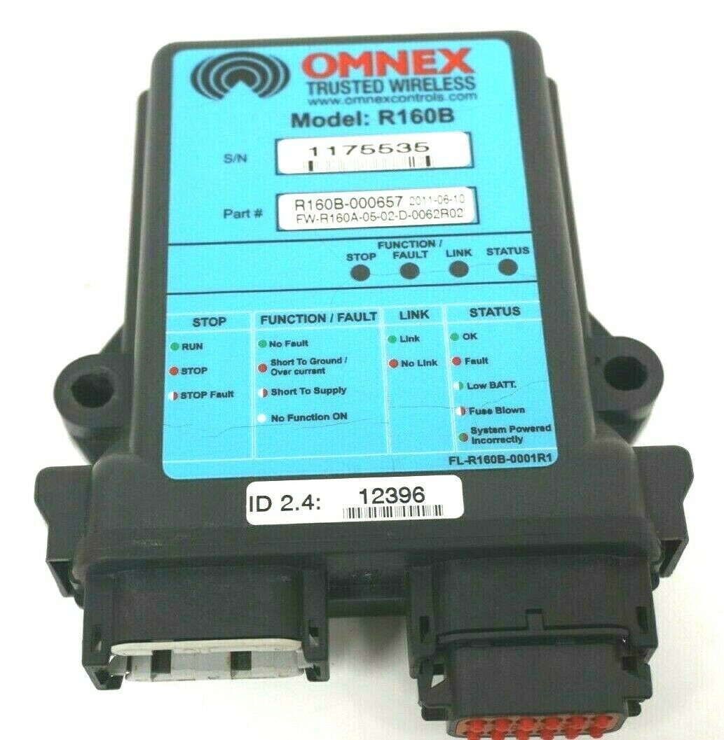 USED OMNEX R160B R160B-000657 2011-06-10 FW-R160A-05-02-D-0062R02 ...
