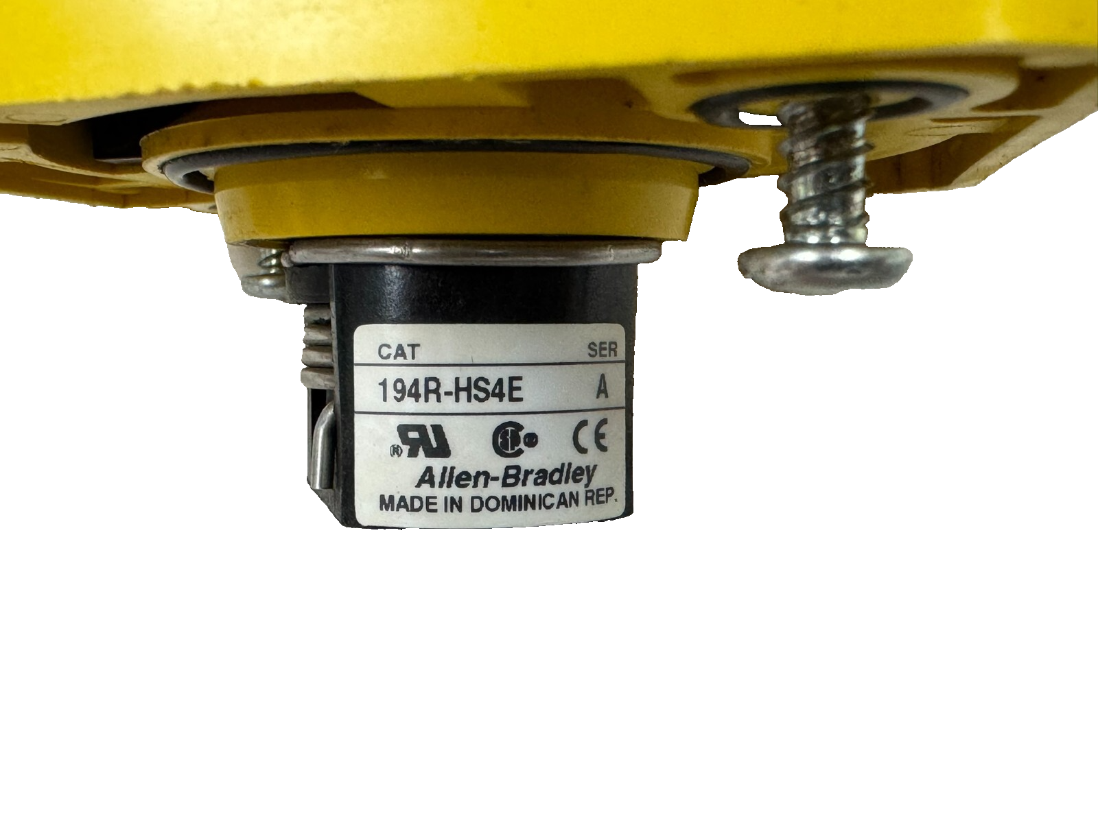 ALLEN BRADLEY 194R-HS4E OPERATING HANDLE SER. A 194RHS4E PRE-OWNED USED ...