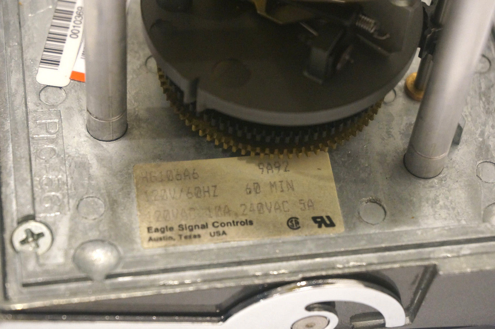 EAGLE SIGNAL CONTROLS HG106A6 TIMER - SB Industrial Supply, Inc.