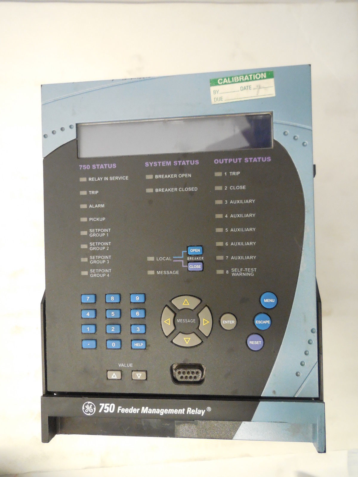 USED GE 750-P5-G5-S5-HI-A20-R-T-H FEEDER MANAGEMENT RELAY ...