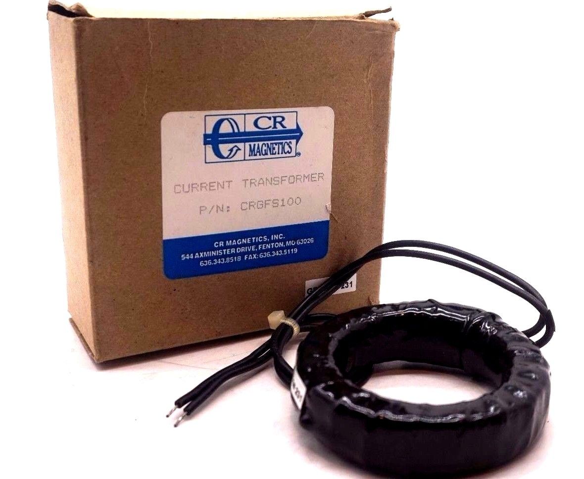 NEW CR MAGNETICS CRGFS-100 CURRENT TRANSFORMER CRGFS100 - SB Industrial ...