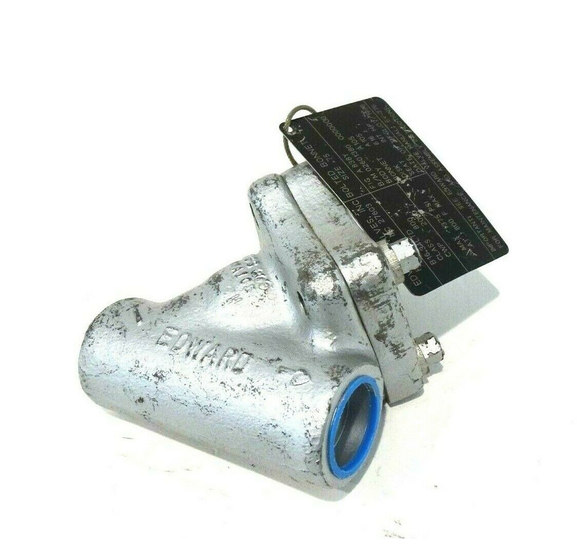 NEW EDWARD VALVES B16.34LTD VALVE SIZE .75 - SB Industrial Supply, Inc.