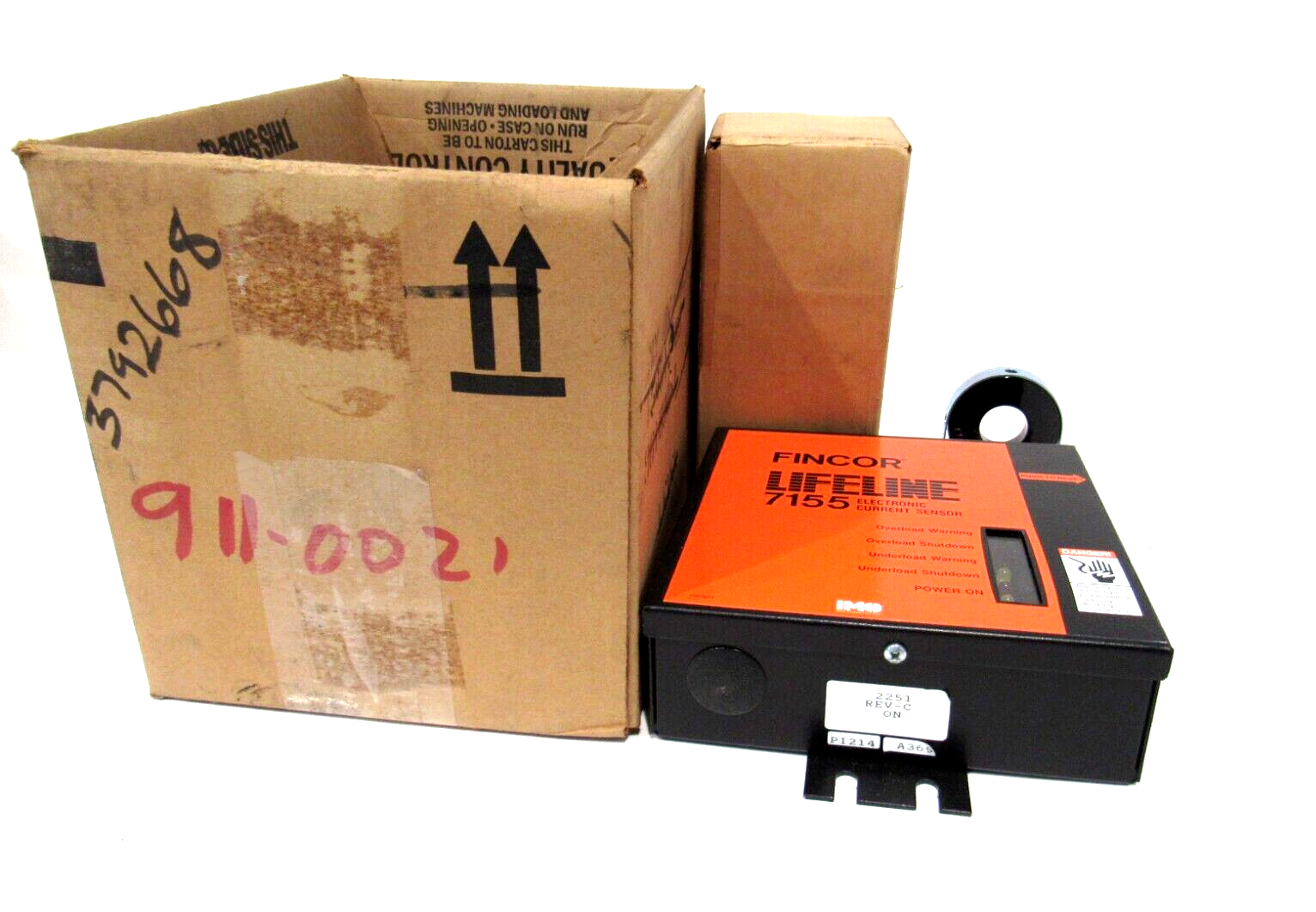 NEW FINCOR 2251 ELECTRONIC CURRENT SENSOR LIFELINE 7155 - SB Industrial ...