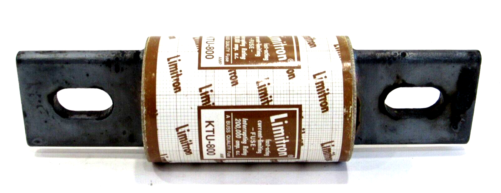 NEW LIMITRONBUSSMANN KTU-800 FAST ACTING FUSE 200,000 AMP 600V KTU800 ...