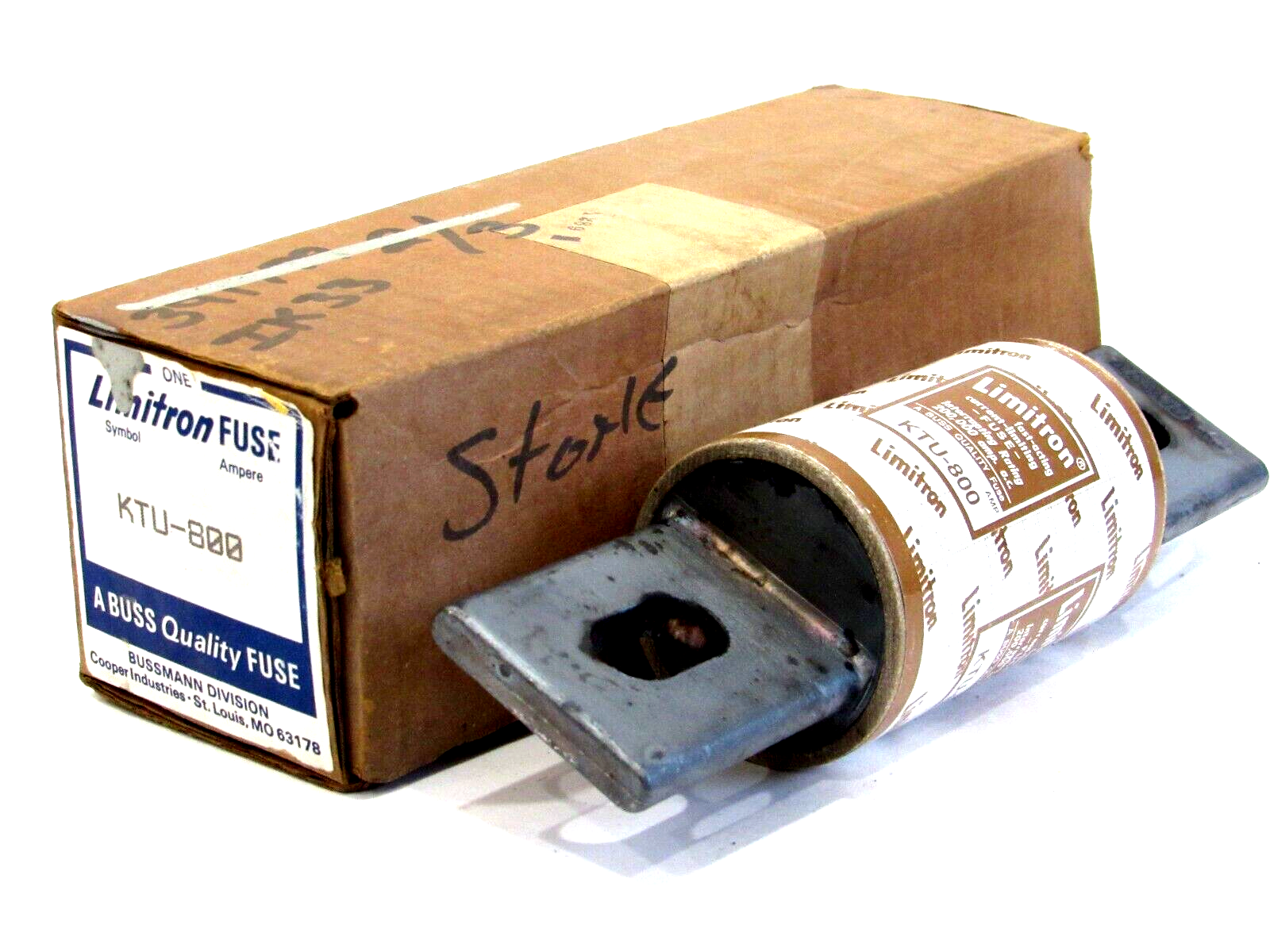 NEW LIMITRONBUSSMANN KTU-800 FAST ACTING FUSE 200,000 AMP 600V KTU800 ...