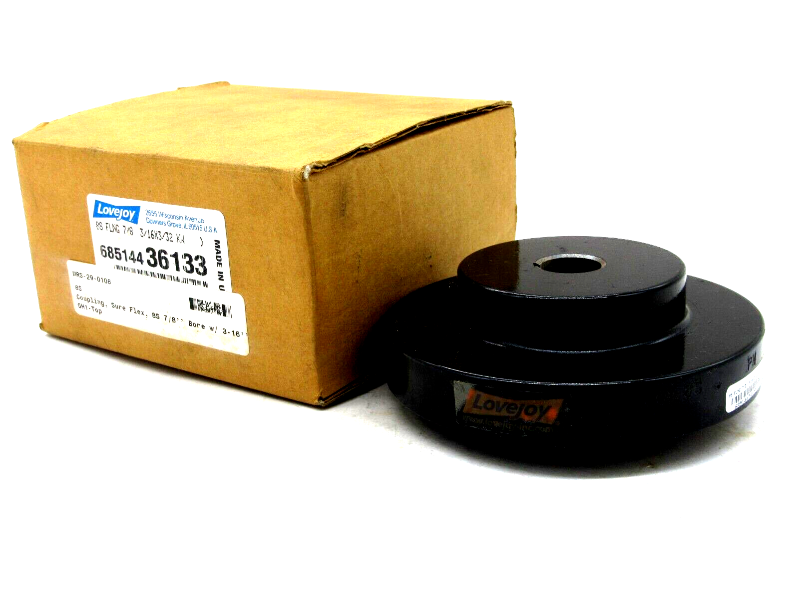 NEW LOVEJOY 68514436133 SURE FLEX COUPLING 8S - SB Industrial Supply, Inc.