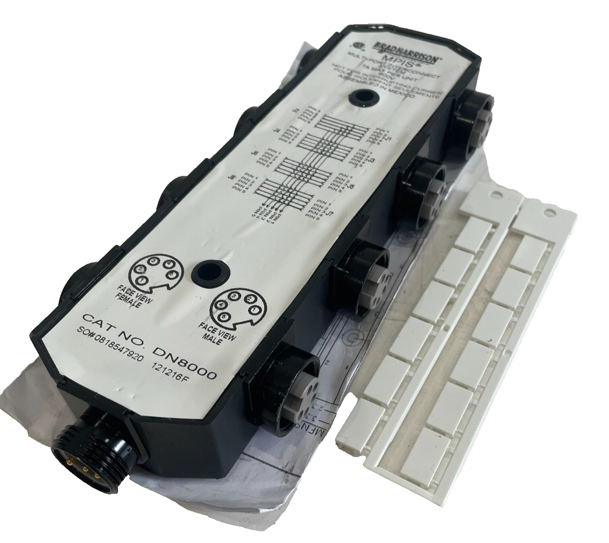 NEW MOLEX WOODHEAD DN8000 PASSIVE DISTRIBUTION BOX 1300360010 - SB ...