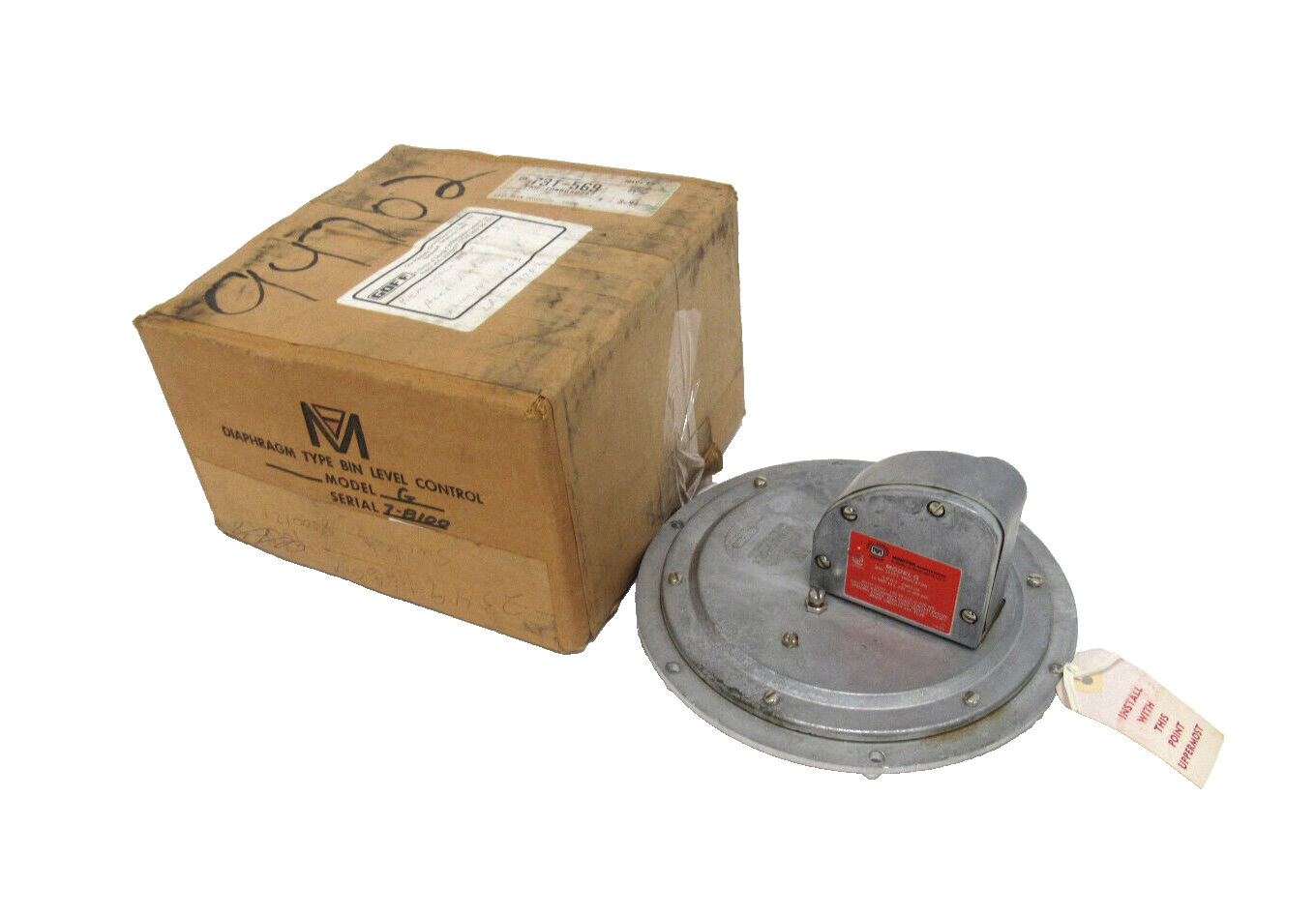 NEW MONITOR TECHNOLOGIES MODEL G BIN LEVEL INDICATOR 7-8100 - SB ...