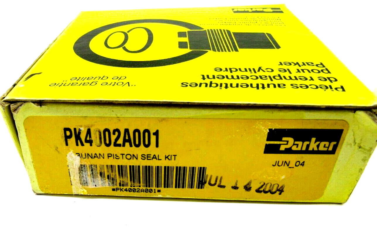 NEW PARKER PK4002A001 4 INCH BUNAN PISTON SEAL KIT - SB Industrial ...