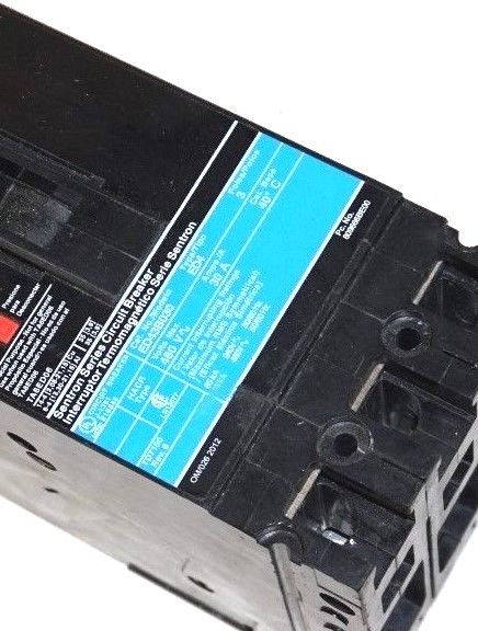 NEW SIEMENS ED43B030 CIRCUIT BREAKER 30A, 480V, 3 POLE - SB Industrial ...