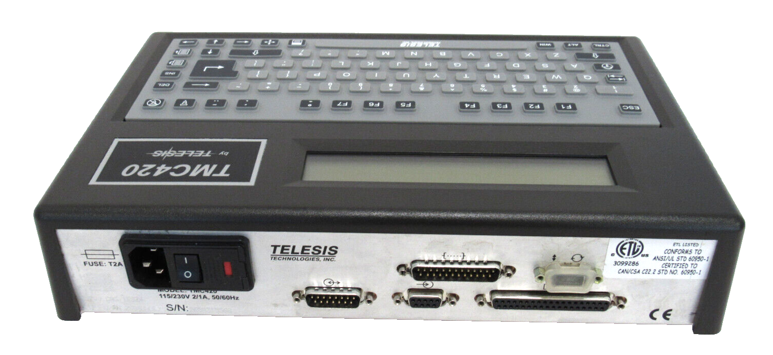 NEW TELESIS TMC420 MARKING SYSTEM CONTROLLER - SB Industrial Supply, Inc.