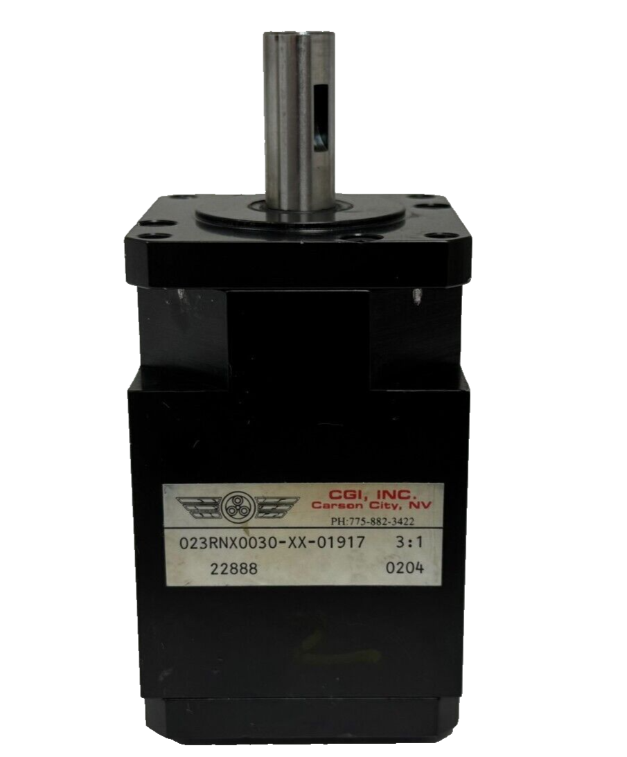 USED CGI INC. 023RNX0030-XX-01917 GEARHEAD 3:1 22888 - SB Industrial Supply, Inc.