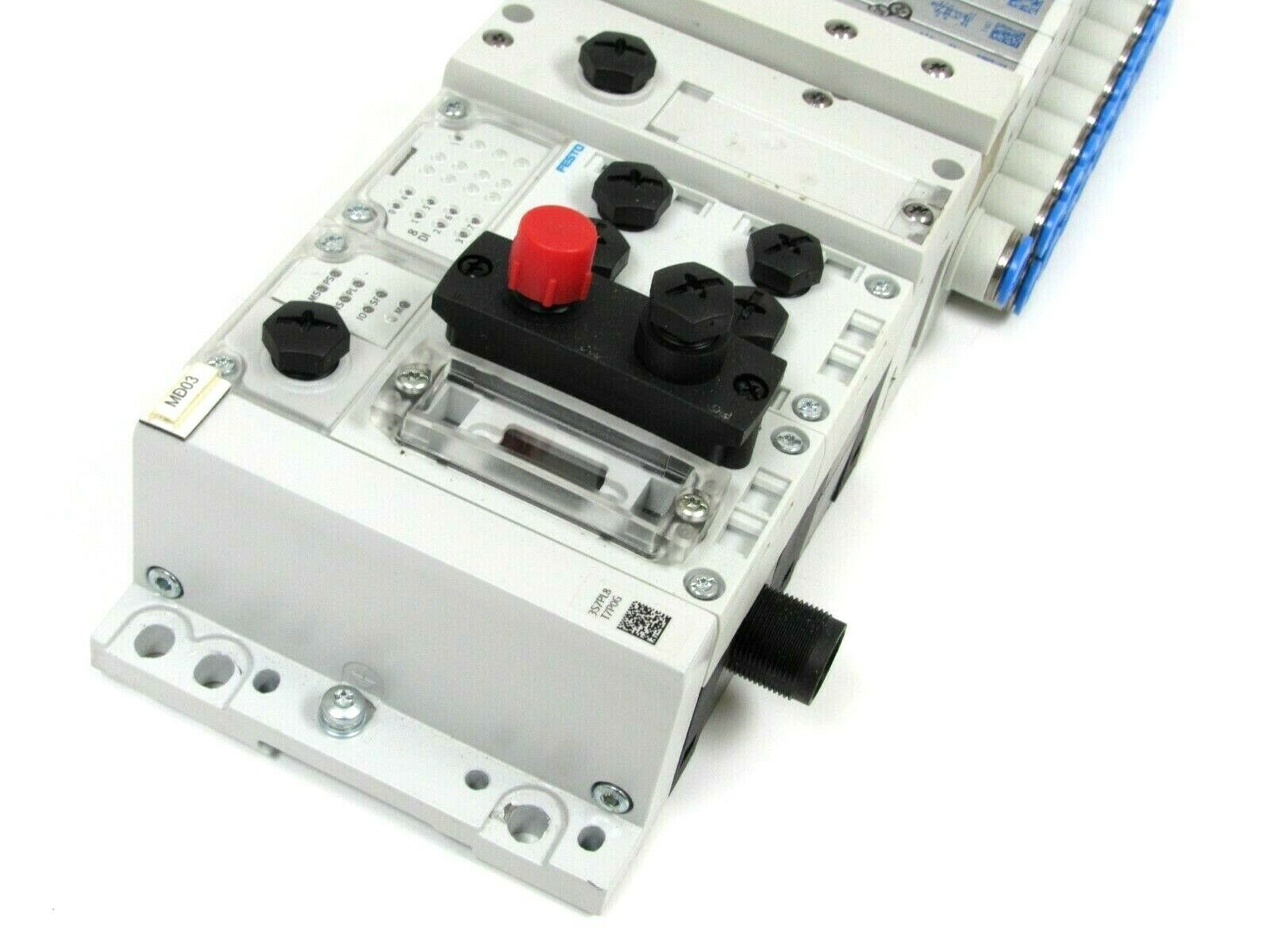 USED FESTO MPAL-VI 573718 195742 195704 3S7PL8-T7P0G VALVE TERMINAL ...