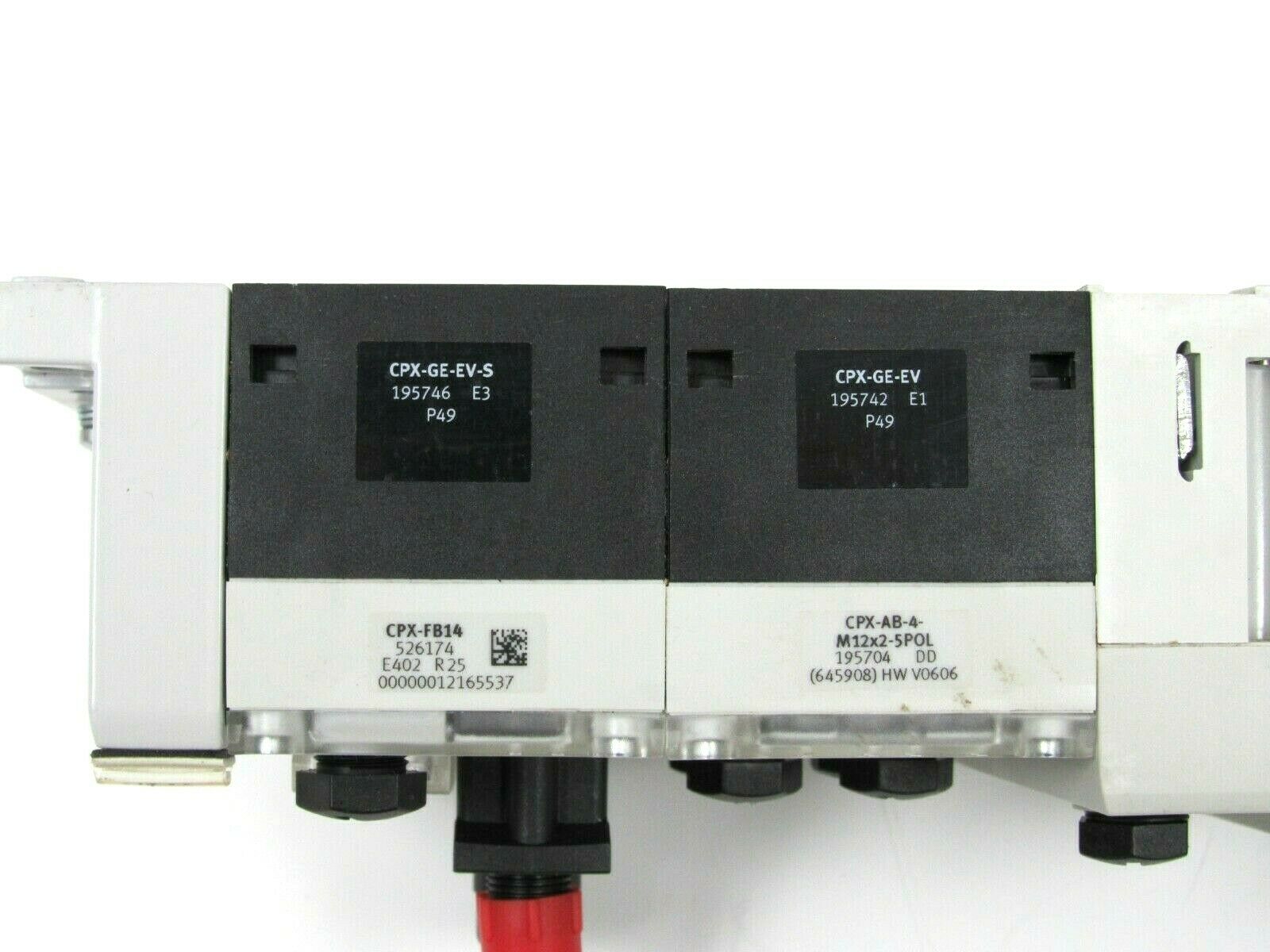 USED FESTO MPAL-VI 573718 195742 195704 3S7PL8-T7P0G VALVE TERMINAL ...