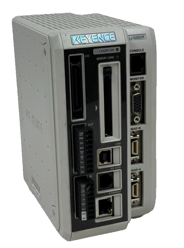 USED KEYENCE LJ-G5001P LASER CONTROLLER 800MA 24VDC LJG5001P - SB ...