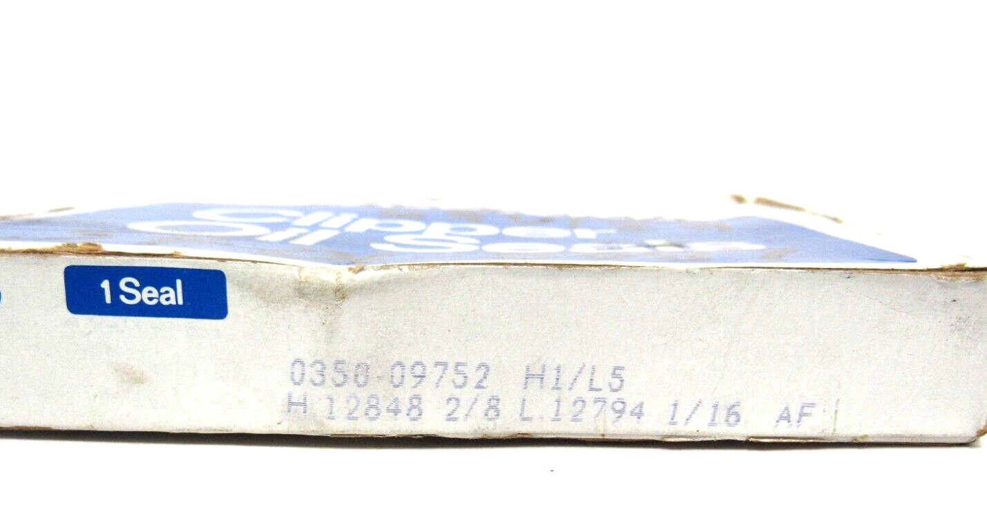 LOT OF 2 NEW CLIPPER SEAL 0350-09752 OIL SEALS 035009752 - SB ...