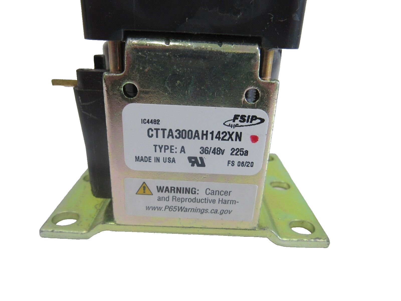 NEW FSIP CTTA300AH142XN CONTACTOR 36/48V - SB Industrial Supply, Inc.