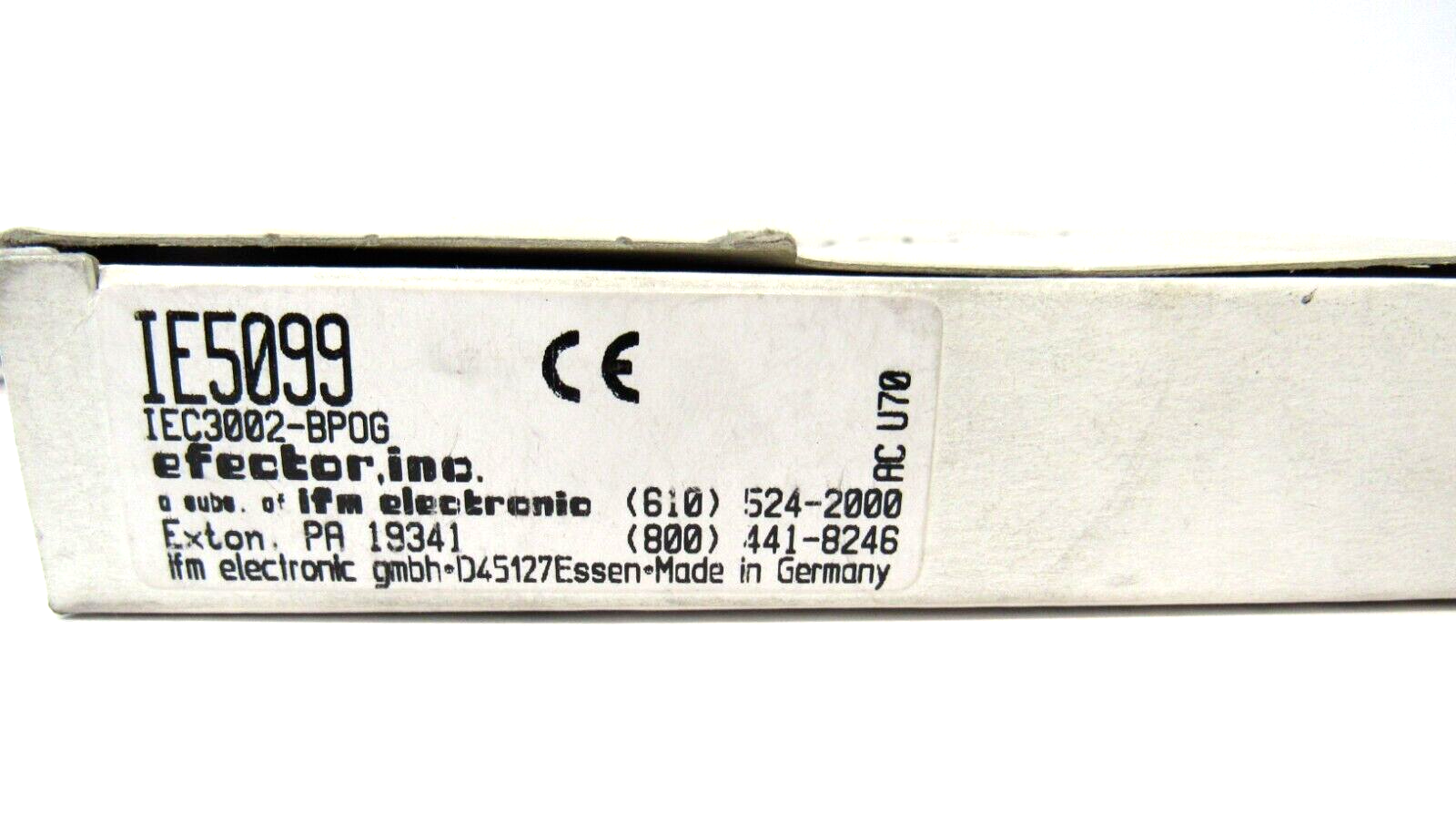 NEW IFM EFECTOR IEC3002-BPOG PROXIMITY SENSOR IE5099 IEC3002BPOG - SB ...