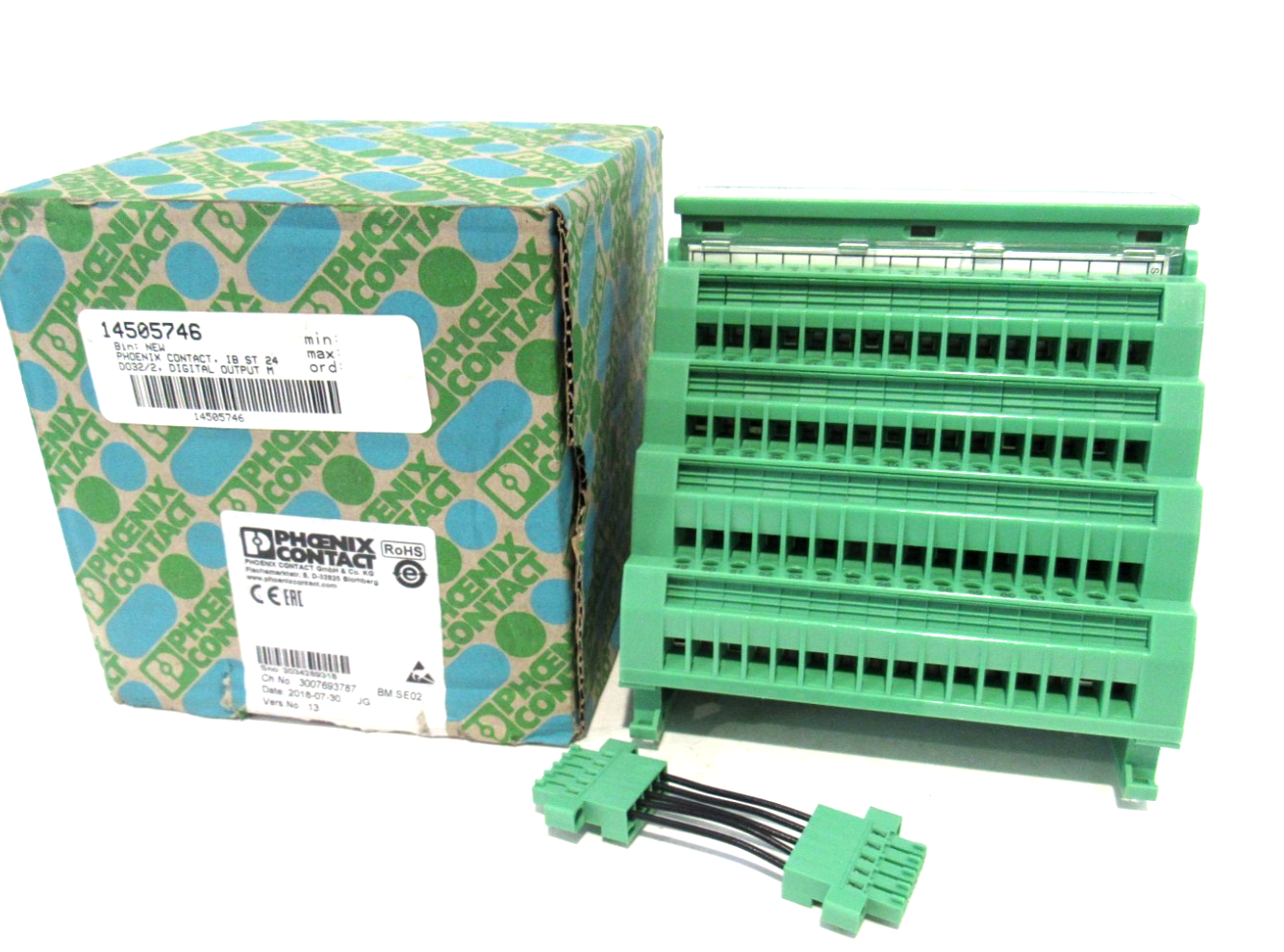 NEW PHOENIX CONTACT IB ST 24 DO32/2 INTERBUS I/O MODULE 2754325 ...