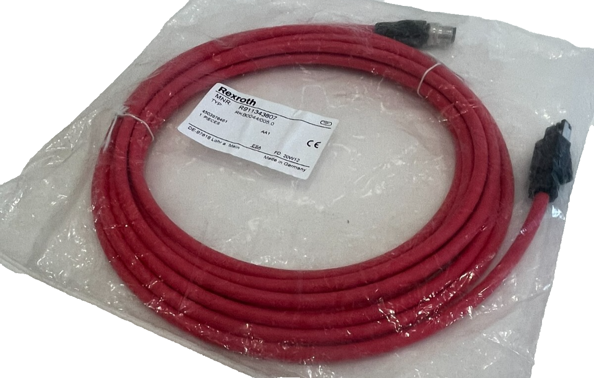 NEW REXROTH R911343807 CABLE RKB0044/005.0 - SB Industrial Supply, Inc.