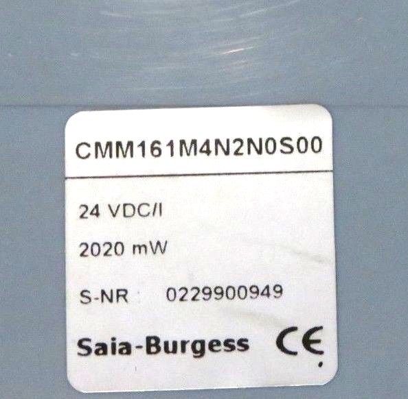 NEW SAIA BURGESS CMM161M4N2N0S00 DIGITAL COUNTER 24VDC - SB Industrial ...
