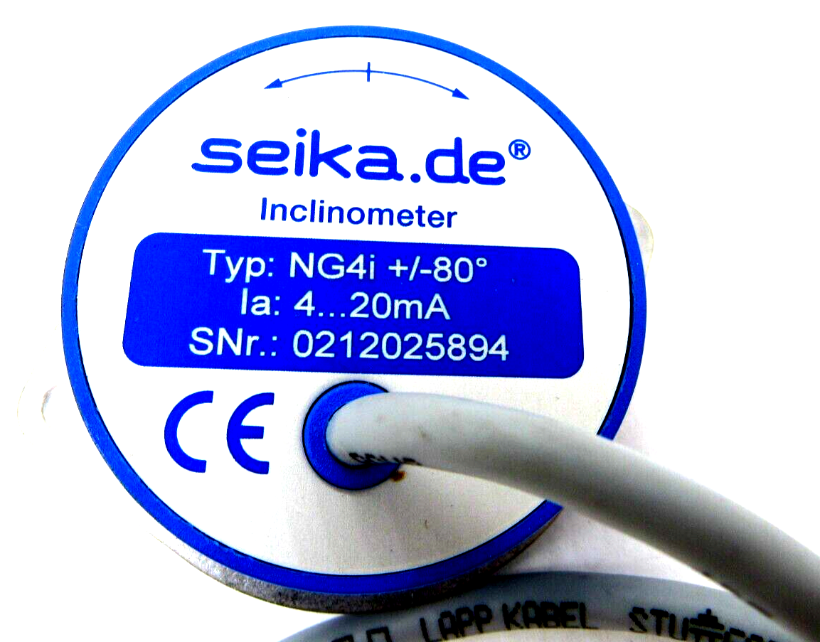 NEW SEIKA ELECTRIC CO NG4I INCLINATION SENSOR - SB Industrial Supply, Inc.