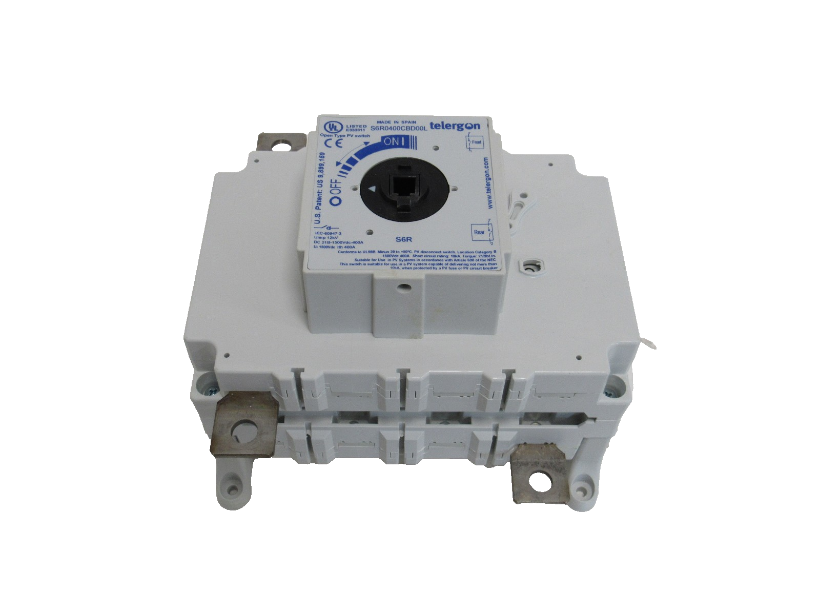 NEW TELERGON S6R0400CBD00L DC SWITCH 400A 1500VDC - SB Industrial ...