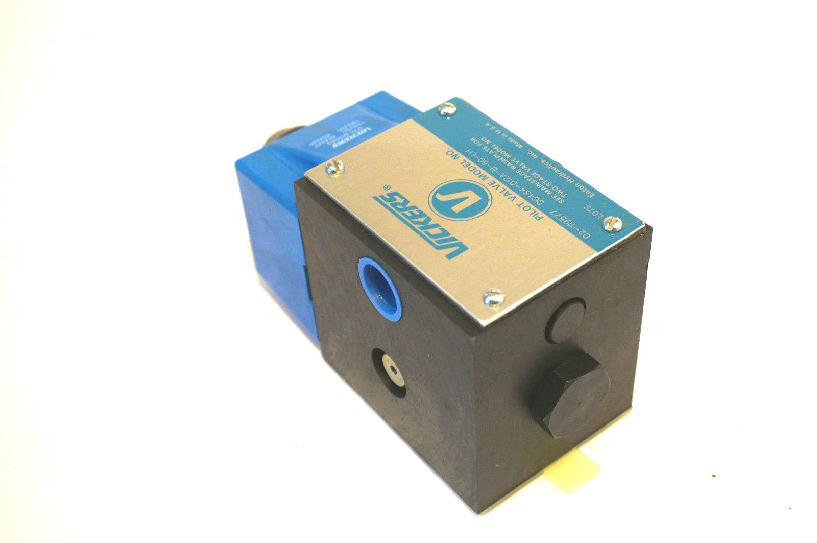 NEW VICKERS DG4S4-012A-B-60-LH PILOT VALVE DG4S4012AB60LH - SB ...