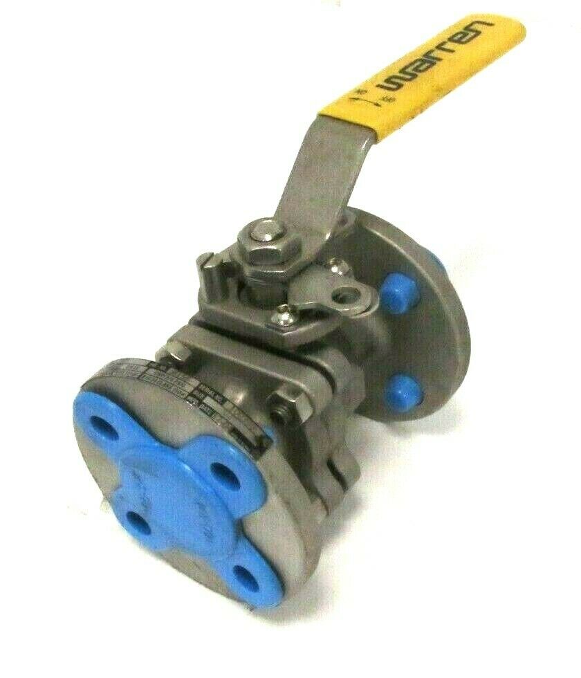 NEW WARREN 6156 FLANGED BALL VALVE 3/4" - SB Industrial Supply, Inc.