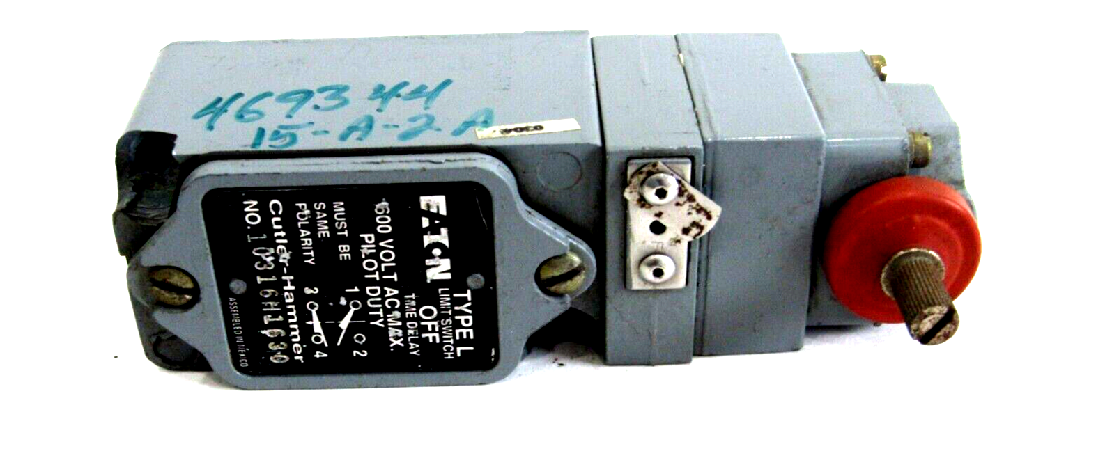 USED EATON 10316H-1630 LIMIT SWITCH TYPE L 10316H1630 - SB Industrial ...