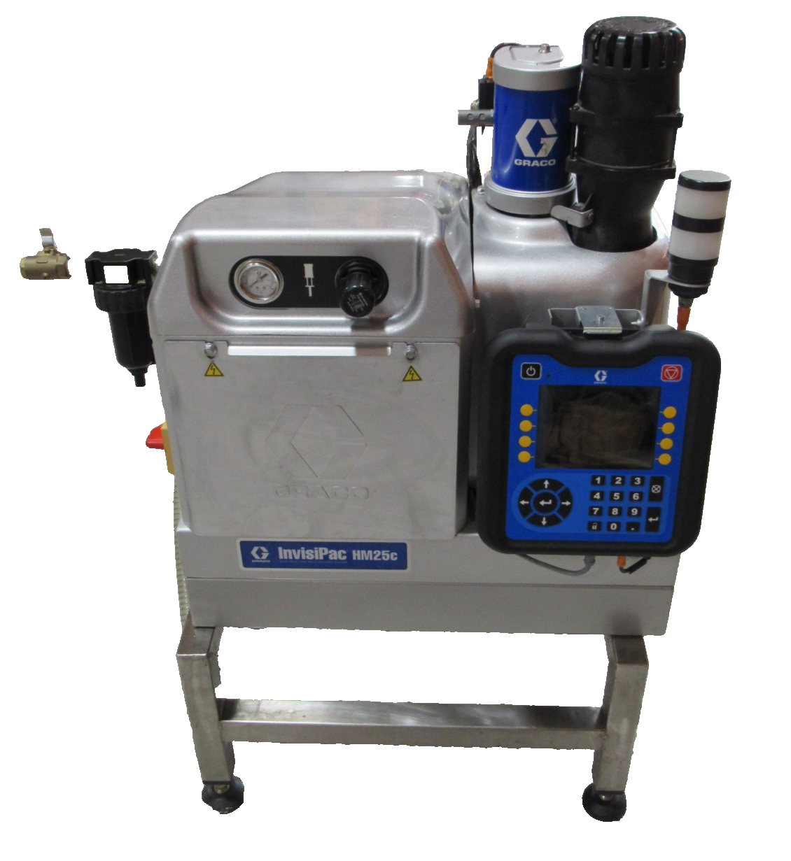 USED GRACO INVISIPAC HM25C 25C720 HOT MELT GLUE DISPENSING SYSTEM L17A ...