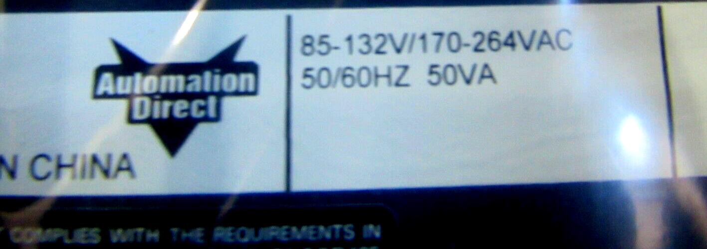 NEW AUTOMATION DIRECT D4-454 CPU MODULE 50/60HZ 50VA D4454 - SB ...