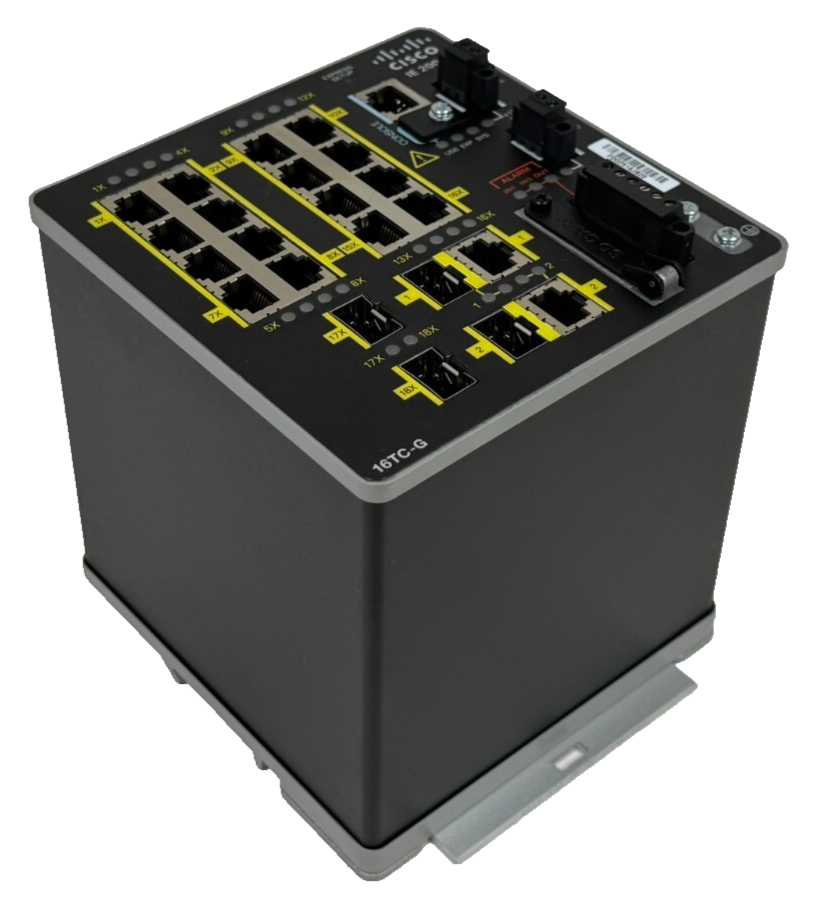 NEW CISCO IE-2000-16TC-G-E V01 ETHERNET SWITCH IE 2000 - SB Industrial ...