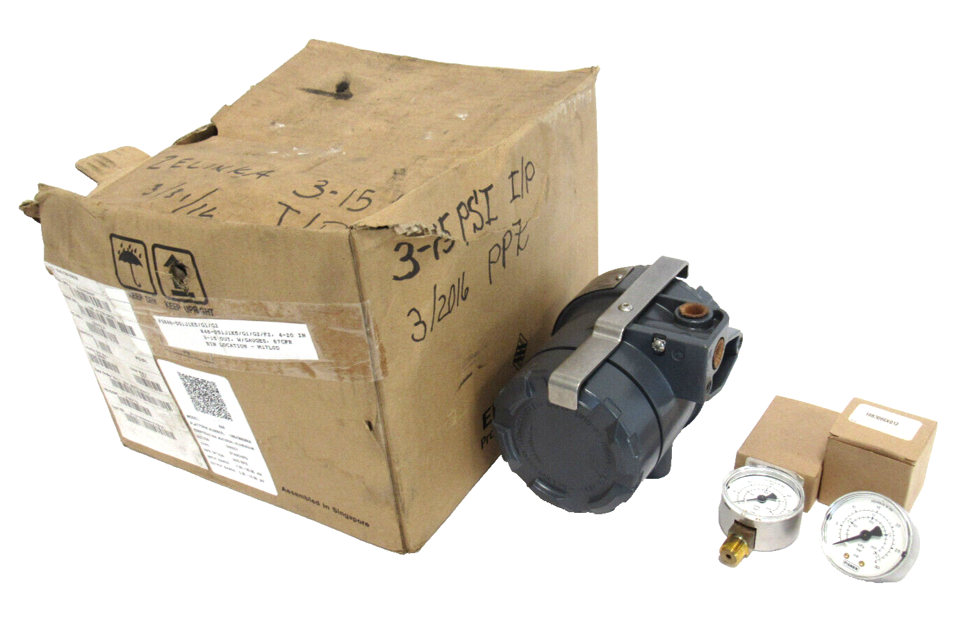 NEW FISHER 846 CURRENT TO PRESSURE TRANSDUCER 3-15 PSI - SB Industrial ...