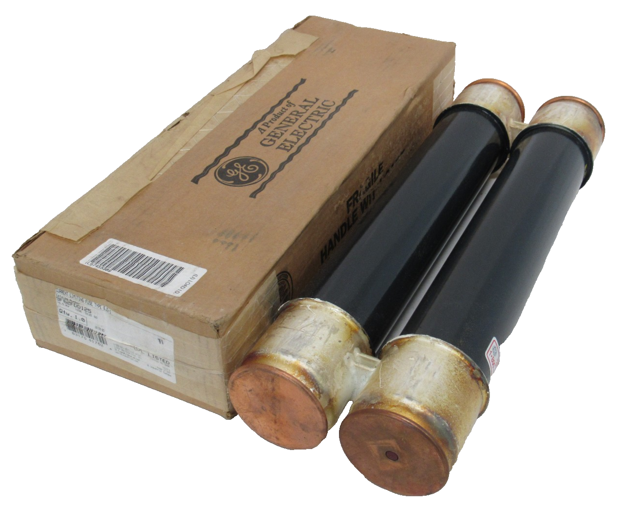 NEW GE 9F62FDD125 CURRENT LIMITING FUSE 15.5KV 125E DD - SB Industrial ...