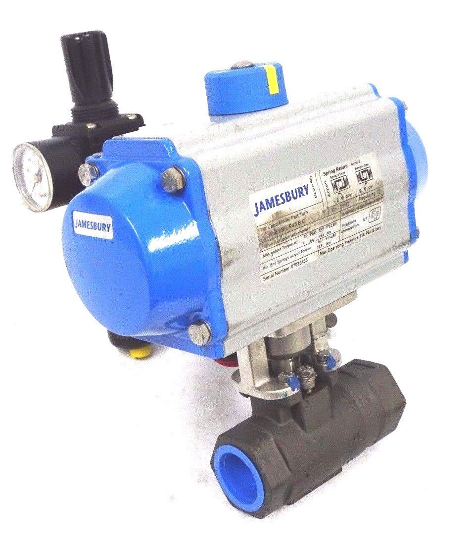 NEW JAMESBURY VPVL200 SR4/5 B C ACTUATOR ASCO EF8551A001MS 1-83894 - SB ...