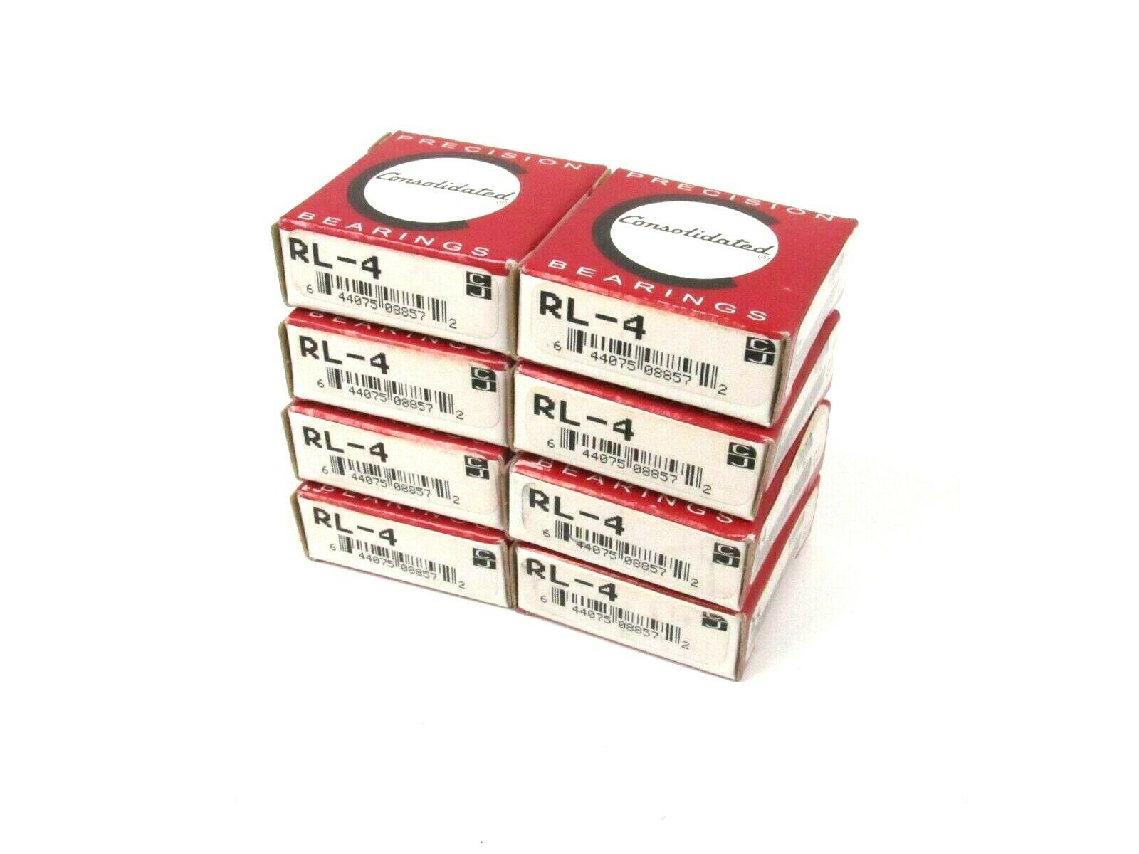 NEW LOT OF 8 CONSOLIDATED RL-4 BALL BEARING RL4 - SB Industrial Supply ...