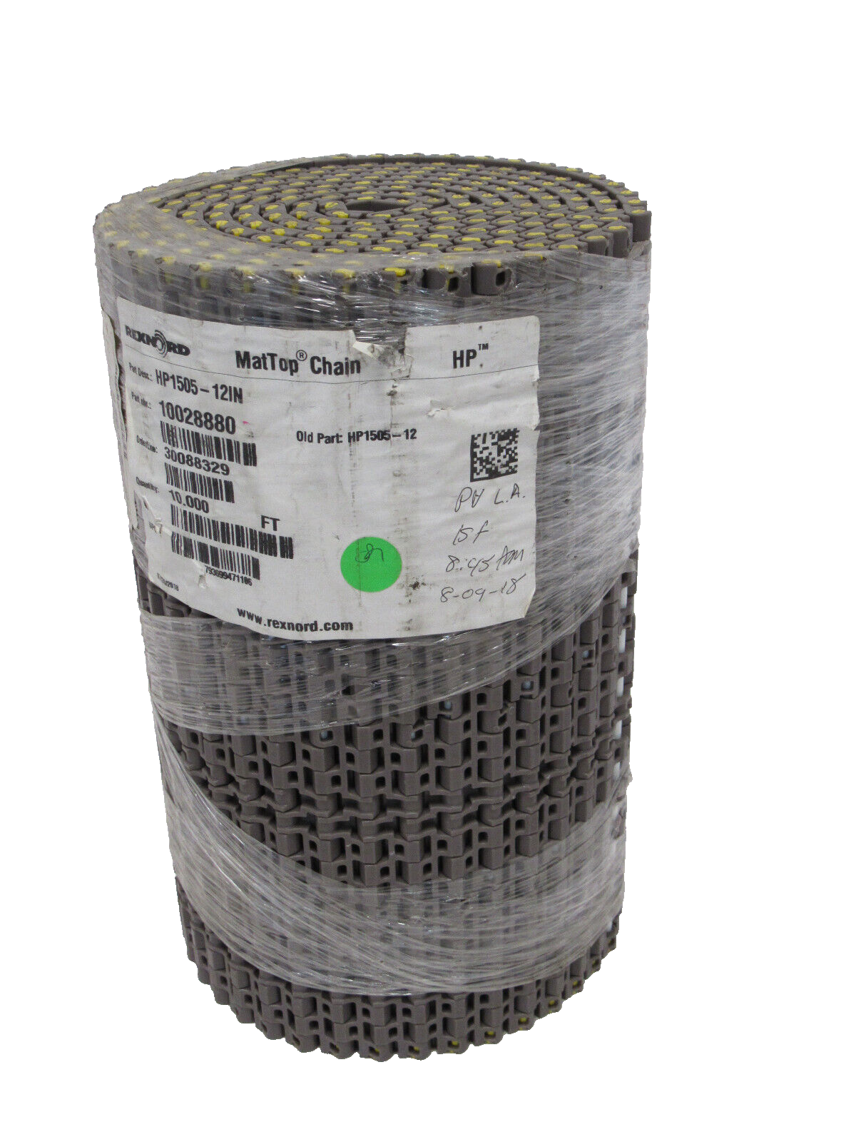 NEW REXNORD HP8505-12IN MATTOP CHAIN 10028880 10FT x 12IN - SB ...