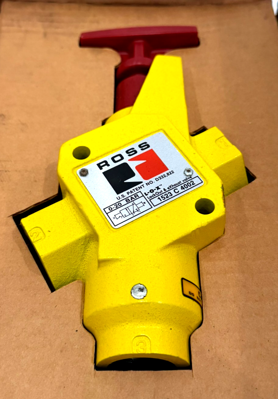 NEW ROSS CONTROLS 1523C4002 AIR VALVE - SB Industrial Supply, Inc.