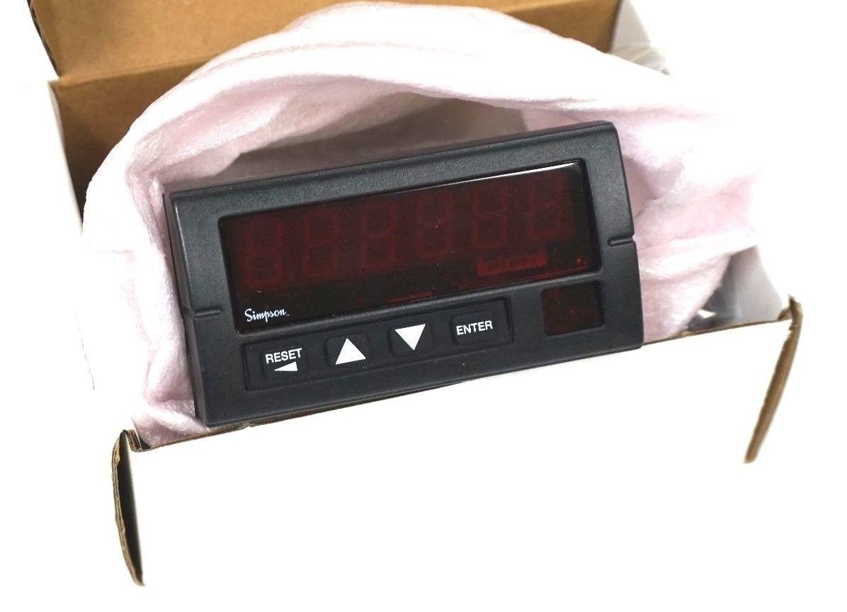 NEW SIMPSON S66011010 DIGITAL PANEL METER - SB Industrial Supply, Inc.