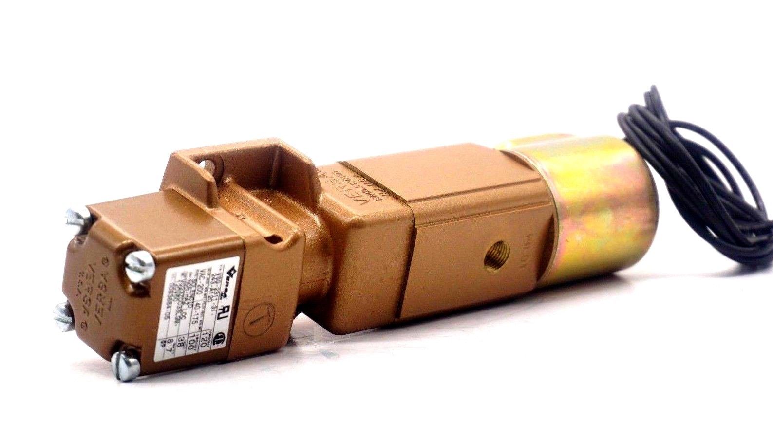 NEW VERSA VALVES VSG-2311-31-243-A120 TWO WAY VALVE VSG231131243A120 ...