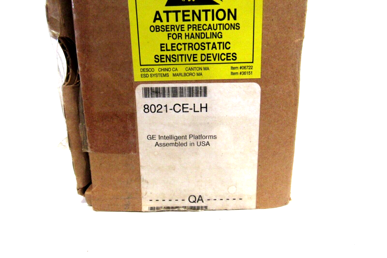 USED GENERAL ELECTRIC 8021-CE-LH CARRIER EXTENSION MODULE 8021CELH - SB ...