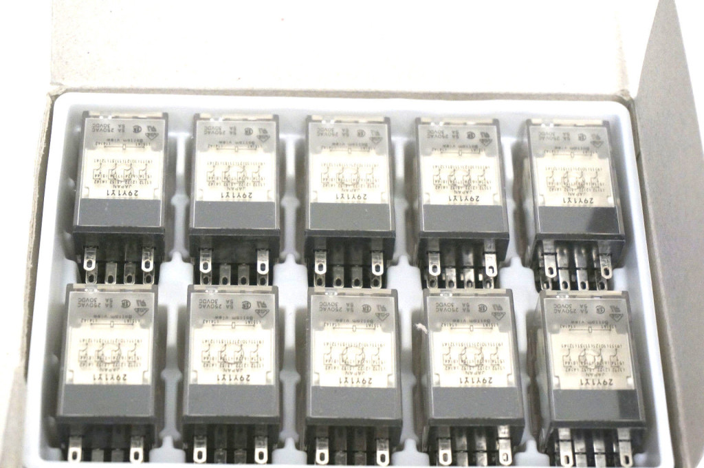 10 NEW OMRON MY4 RELAYS - SB Industrial Supply, Inc.
