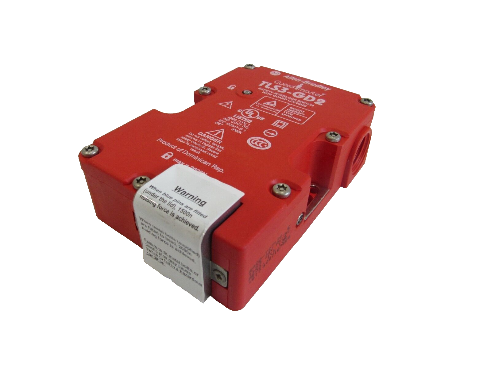 ALLEN BRADLEY 440G-T27134 INTERLOCK SWITCH 440GT27134 NEW, SURPLUS - SB ...