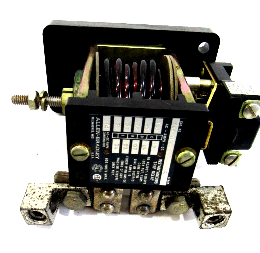 ALLEN BRADLEY 809-A14E INSTANTANEOUS TRIP CURRENT RELAY 809A14E NEW ...