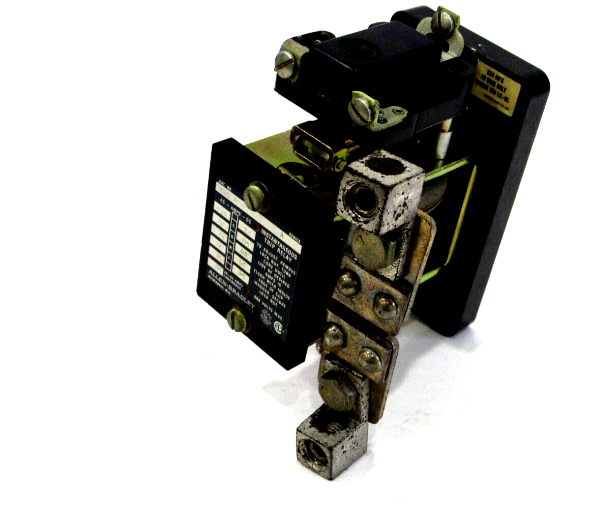 ALLEN BRADLEY 809-A14E INSTANTANEOUS TRIP CURRENT RELAY 809A14E NEW ...