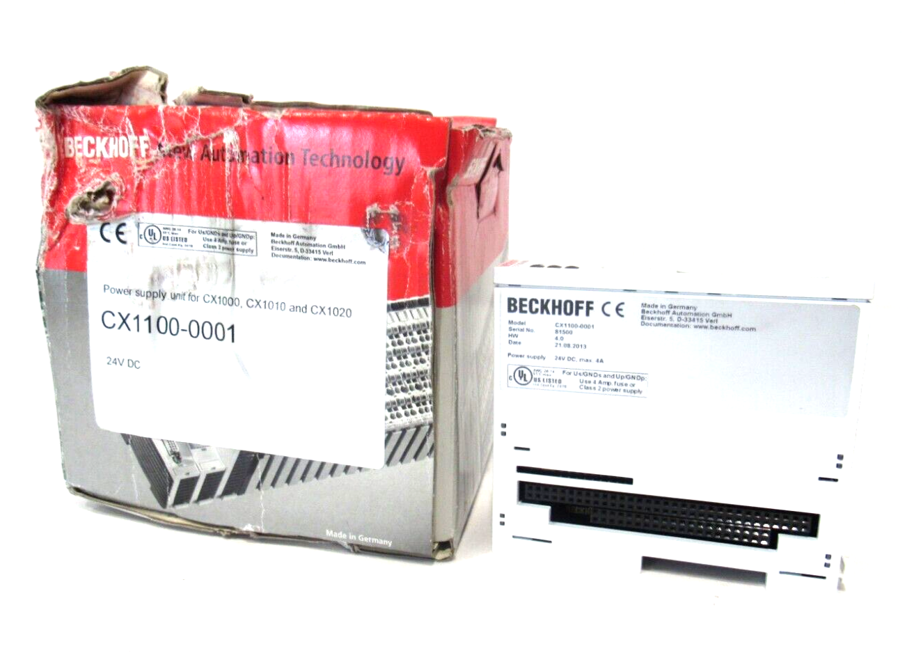 NEW BECKHOFF CX1100-0001 POWER SUPPLY UNIT CX11000001 - SB Industrial ...