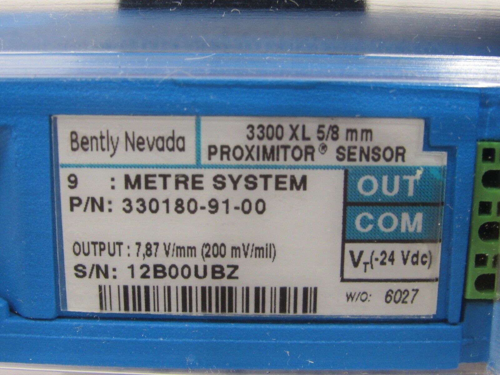 NEW BENTLY NEVADA 330180-91-00 PROXIMITOR SENSOR 3300 XK 6/8MM ...